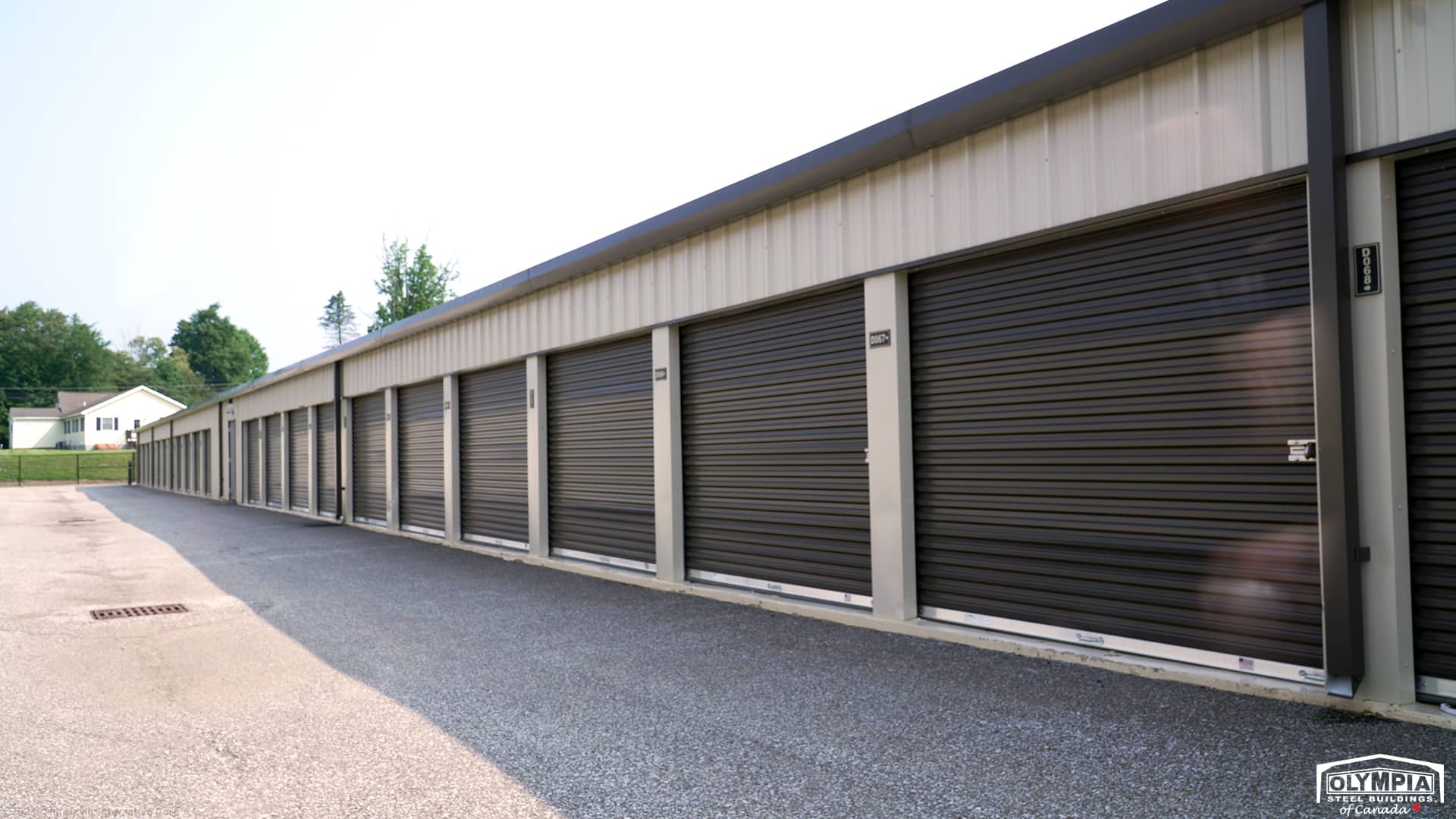 Bâtiments de mini-entrepôt | Olympia Steel Buildings du Canada