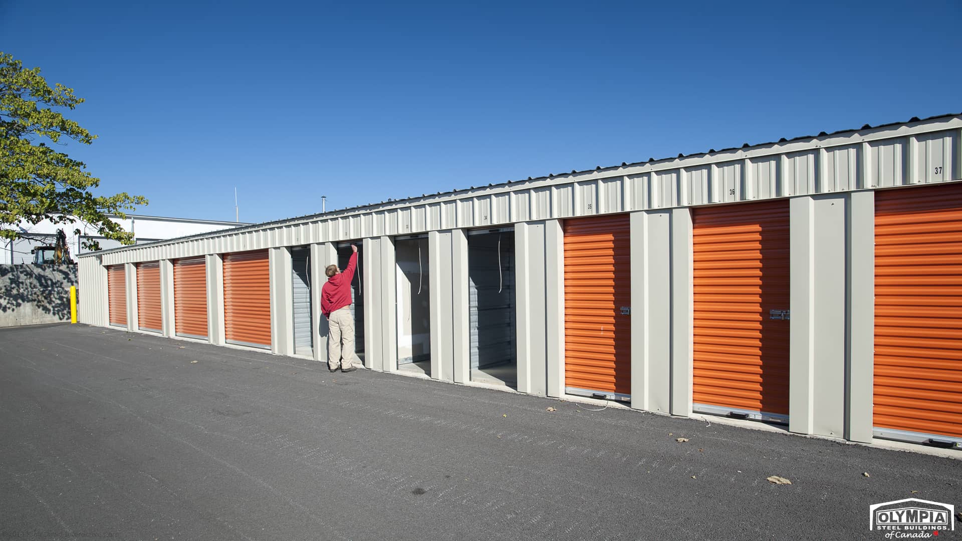 Bâtiments de mini-entrepôt | Olympia Steel Buildings du Canada